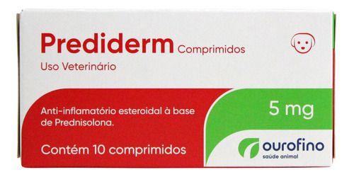 Prediderm 5mg cx 10 comprimidos - OUROFINO - Anti-Inflamátório ...
