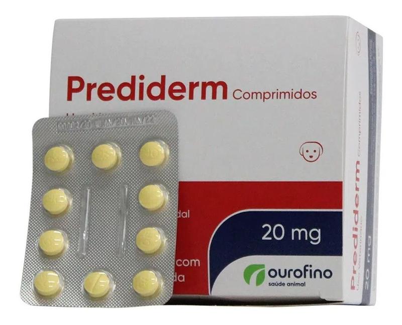Prediderm Comp Display 20mg 15 X 10 Comprimidos - Ourofino Pet - Anti ...