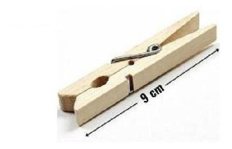 Pregador de Roupa de Madeira 12 Unidades - Haracem - Prendedor de Roupa ...