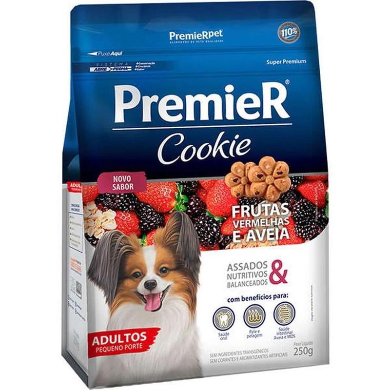 Premier Pet Cookie para Cães Adultos Frutas Vermelhas - 250g ...