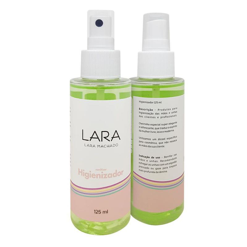 Preparador Spray Lara Machado Higienizador 125ml - Acessórios para ...