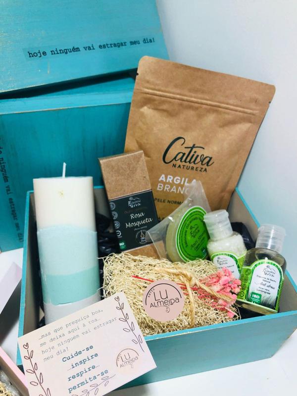 Presente Criativo Kit com 9 itens Autocuidado Permita-se Cuide-se - Lu Almeida - Kit de ...