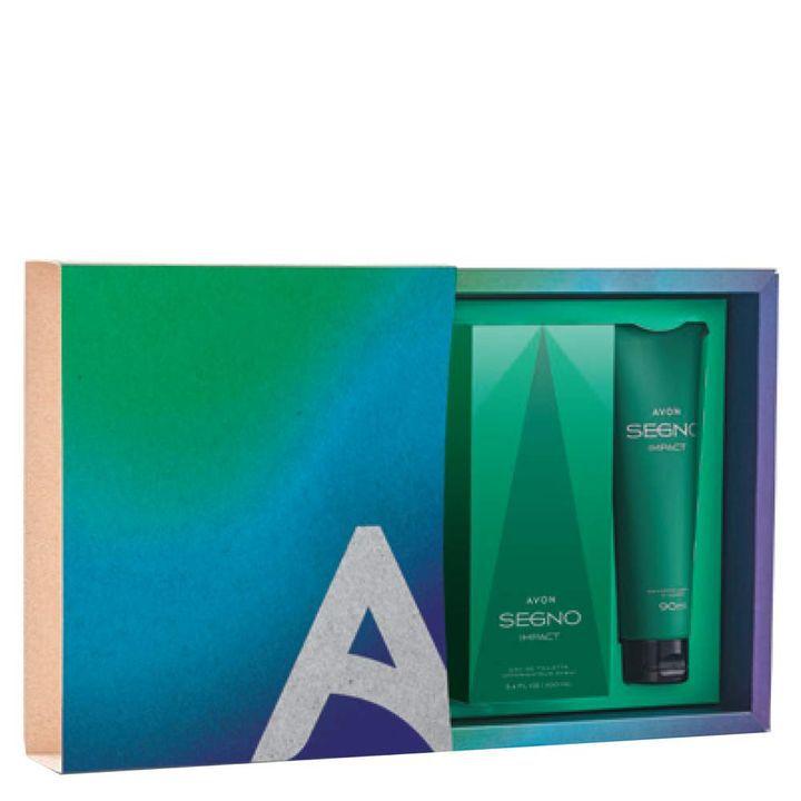 Presente Segno Impact Eau de Parfum 100 ml, Shampoo e Caixa - Avon ...