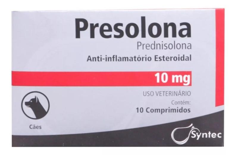 Presolona 10mg - 10 Comprimidos - Syntec - Medicamentos - Magazine Luiza