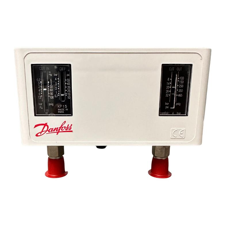 Pressostato danfoss kp15 manual/automatico 060124391 - Pressostato e ...
