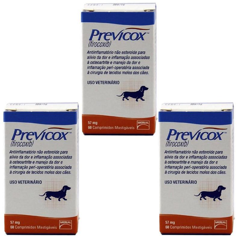Previcox 57mg 60 comprimidos KIT 3 unid Boehringer - Boehringer ...