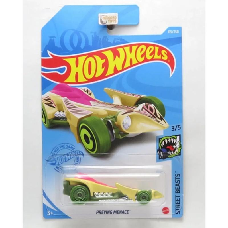 Preying Menace 115 - 1/64 - Hot Wheels 2021 - Mattel - Carrinho de ...
