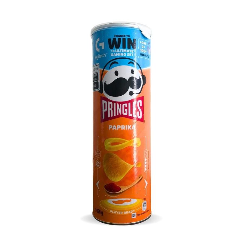Pringles Sabor Páprica Batata Importada 175g - Legumes - Magazine Luiza