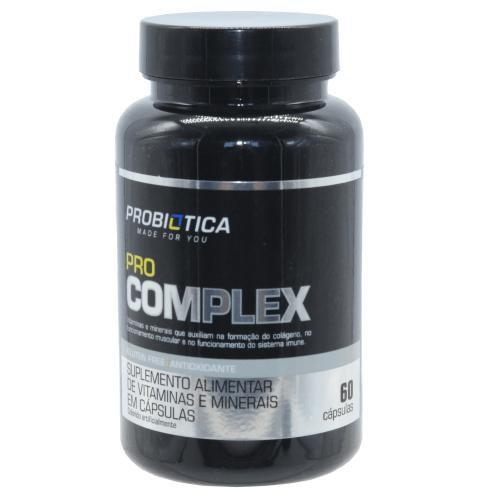 Pro Complex Multi Vitaminas E Minerais Probiotica 60 Caps ...