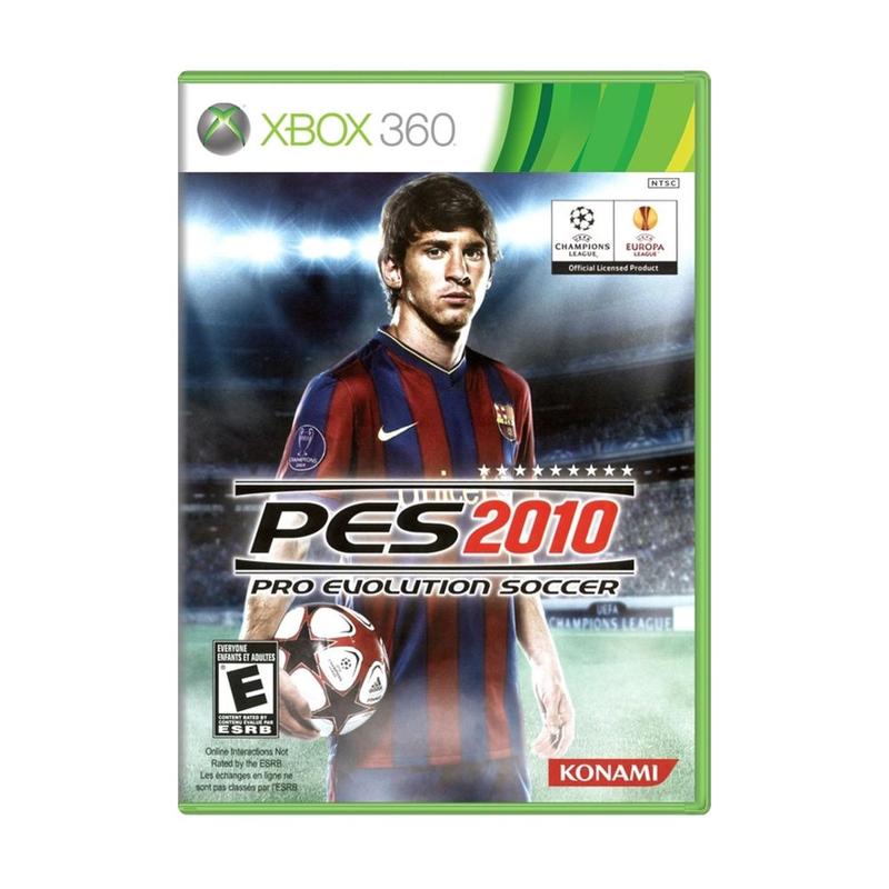 Pro Evolution Soccer 2010 Pes 10 - Xbox 360 - Konami - Jogos de Esporte ...