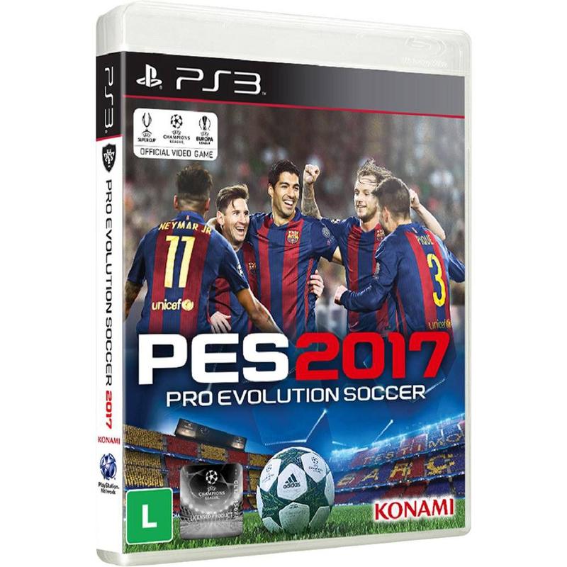 Pro Evolution Soccer 2017 - Ps3 - Konami - Jogos de Esporte - Magazine ...