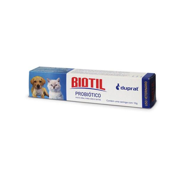 Probiótico Oral Duprat Biotil 10g - Vitaminas e Suplementos para Pet ...
