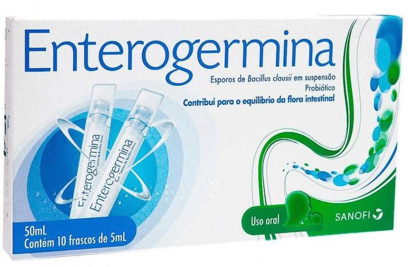 Probiótico Para Flora Intestinal 10 Com 5ml - Enterorgemina - Sanofi ...
