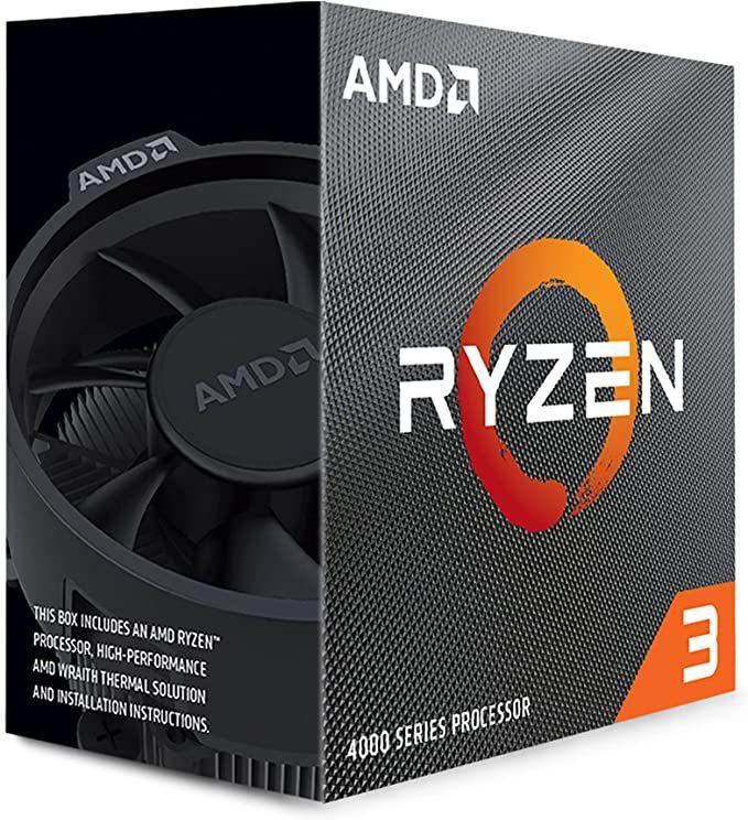Proc AMD Ryzen 3 4100 3.8GHz 6Mb 65W AM4 Wraith Stealth - 100 ...