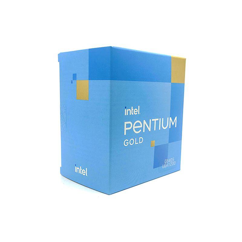 Processador intel pentium gold g6405 lga 1200 4,1ghz 4mb uhd 610 ...