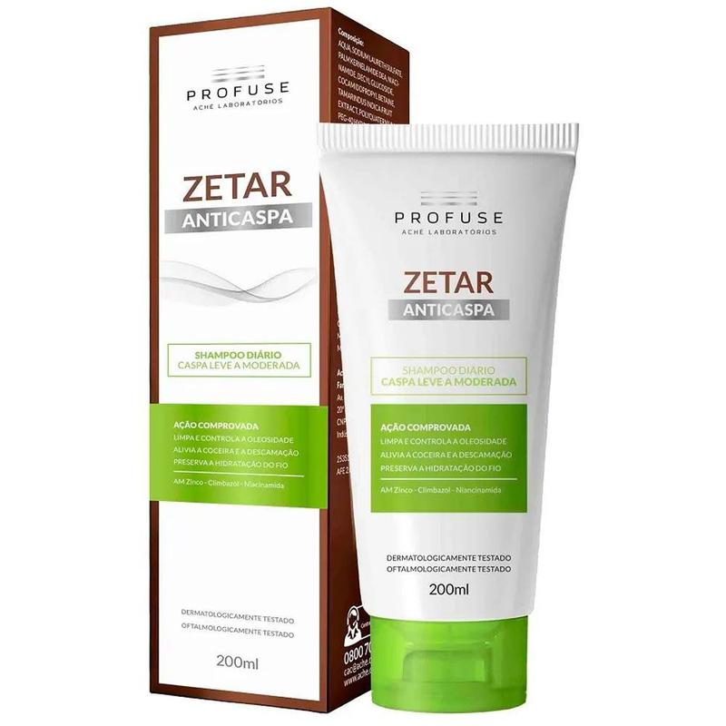 Profuse Zetar Shampoo Anticaspa 200mL - Shampoo - Magazine Luiza