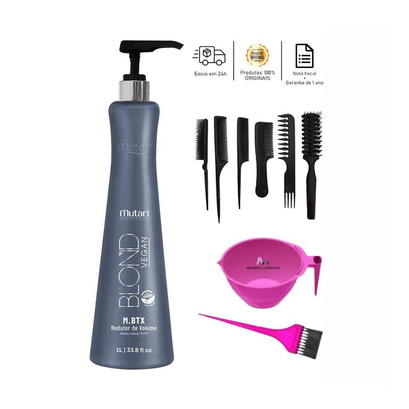 Progressiva Mutari Blond Vegan Para Loiras 1L - Progressiva para Cabelo ...