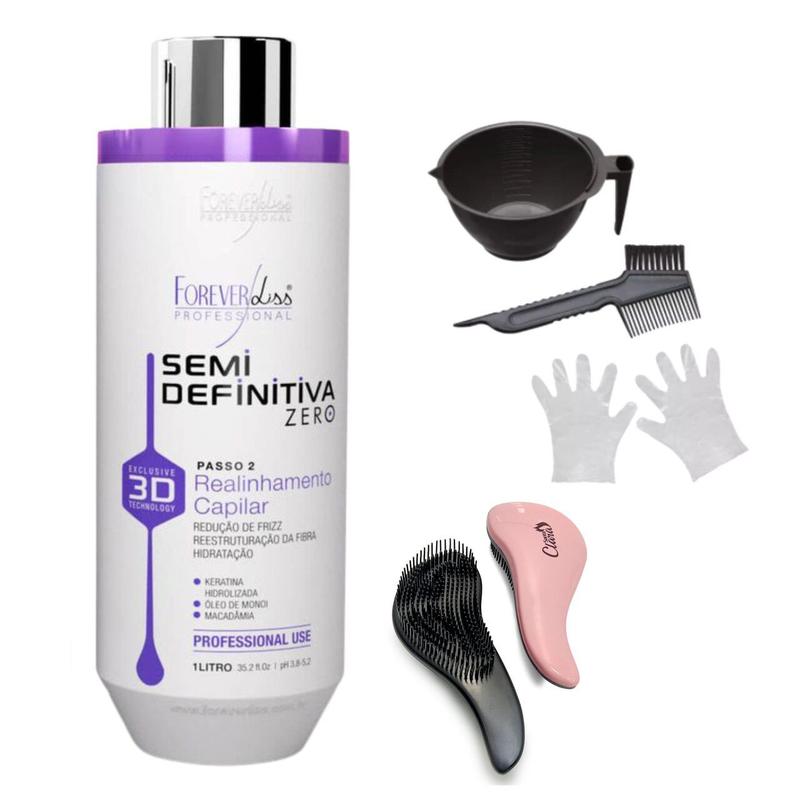 Progressiva Orgânica Semi Definitiva Forever Liss 3d 1 L - Progressiva ...