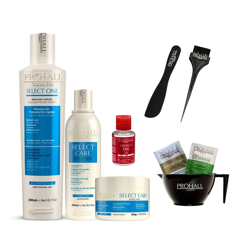 Progressiva Prohall Select On 300ml + Kit Pos Progressiva - Progressiva ...
