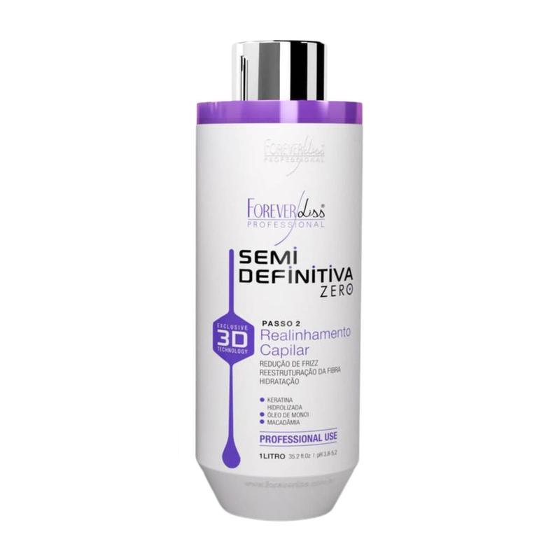 Progressiva Semi Definitiva 1 Litro 3d Selagem Forever Liss ...