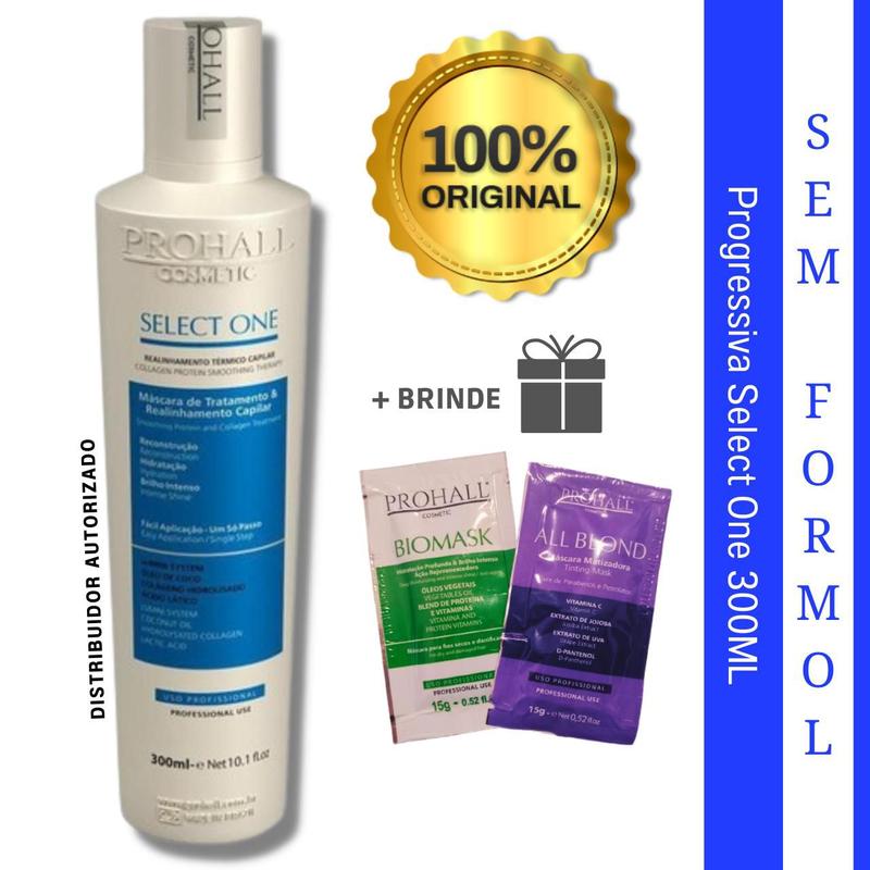 Prohall progressiva select one 300ml - Kit de Tratamento para Cabelos ...