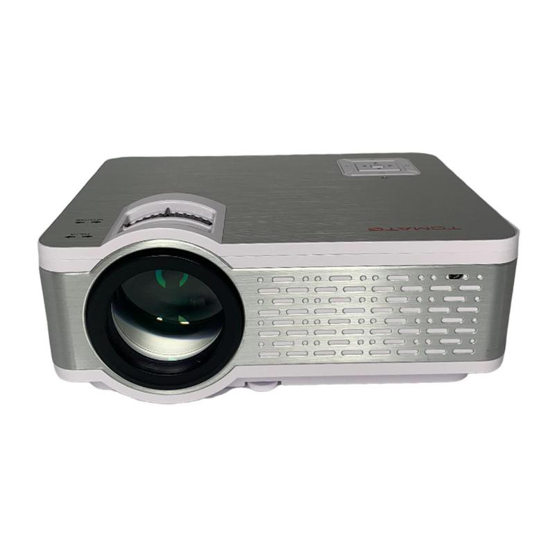 Projetor 2.400 Lumens Data Show HDMI VGA Vídeo Áudio Imagem - Tomate ...