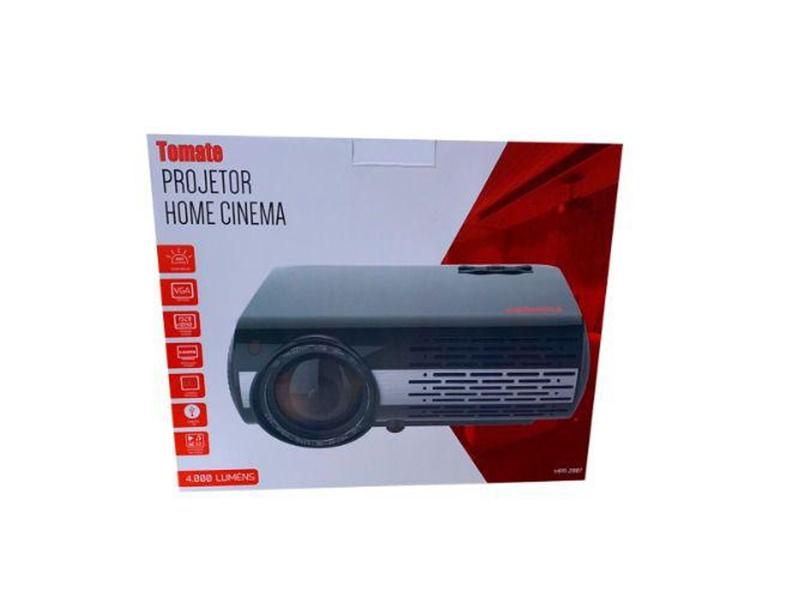 Projetor 4.000 Lumens Data Show HDMI Tomate - Projetor - Magazine Luiza
