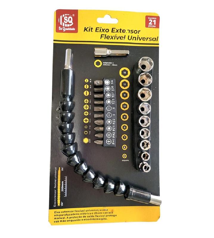 Prolongador Flexivel Parafusadeira Universal Conjunto De Soquetes ...