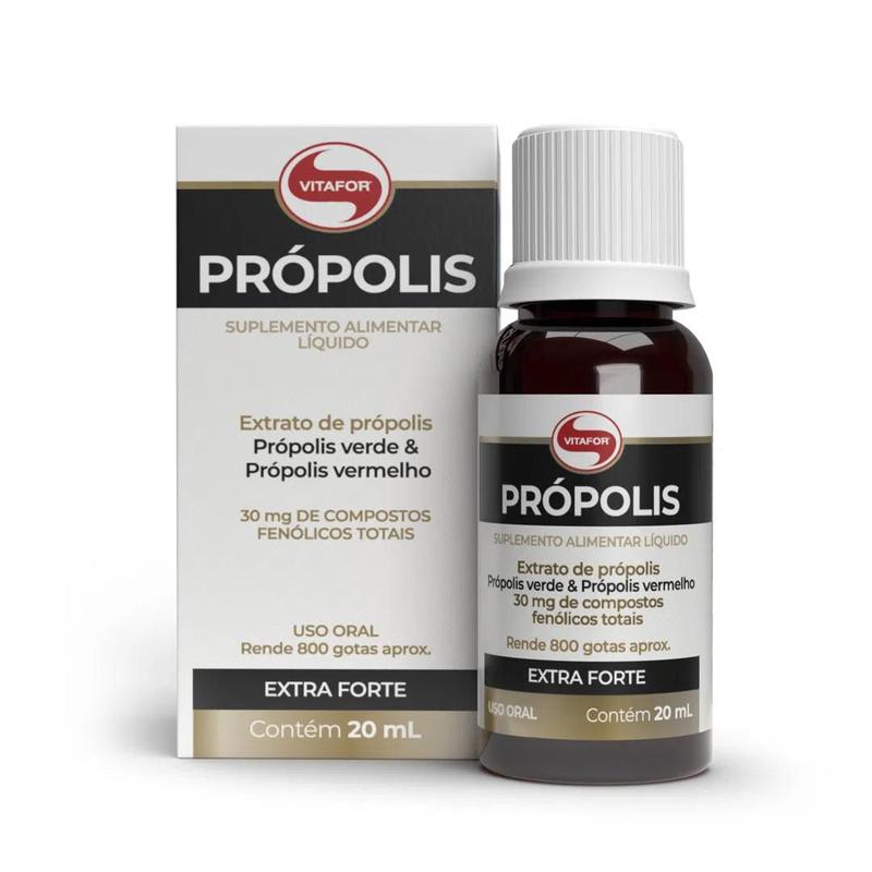 Própolis Líquido Vitafor gotas 20ml - Extrato de Própolis - Magazine Luiza