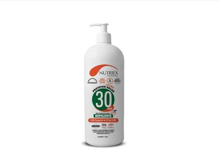 Prot solar fps 30 1/3 uva c/ rep 1l nutriex - Protetor Solar - Magazine ...