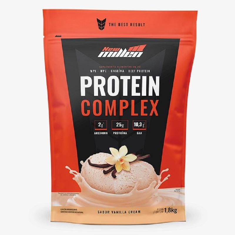 Protein Complex Refil 1,8kg - New Millen - Whey Blend - Magazine Luiza
