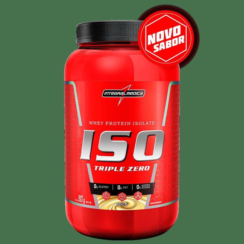 Proteína iso triple zero 907g - integralmedica - Massa Muscular ...