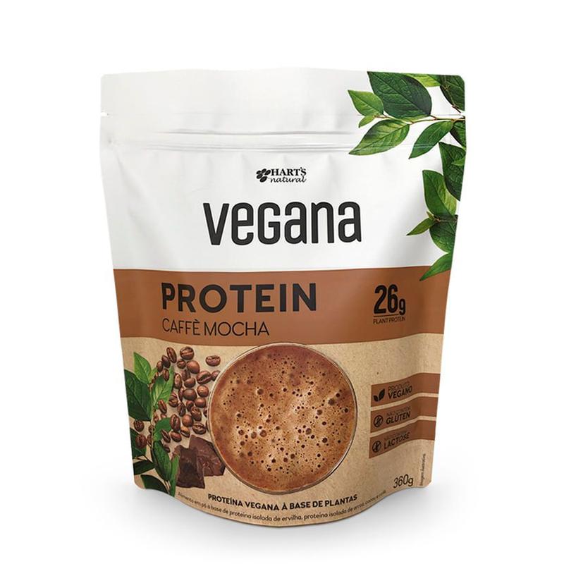 Proteína Vegana de Caffé Mocha Hart's Natural 36g - Harts - Barra de ...