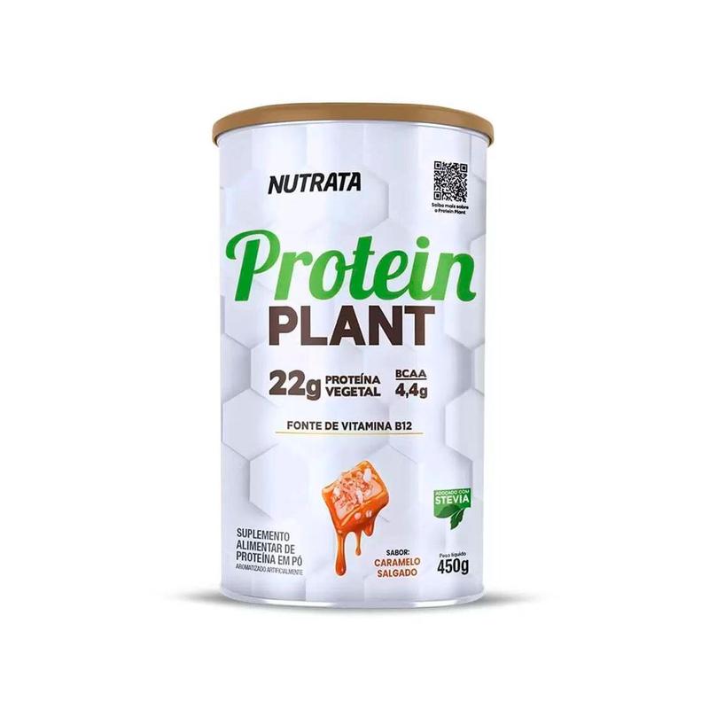 Proteína Vegetal Protein Plant 450G Caramelo Salgado - Nutrata ...