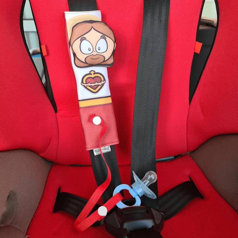 Protetor Cinto de Segurança - Jesus - Santinhoz - Passeio do Bebê ...