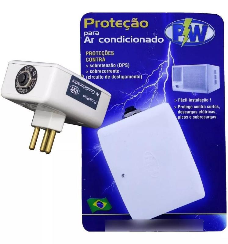 Protetor completo ar condicionado bivolt tomada 20a - PW - Peças e ...