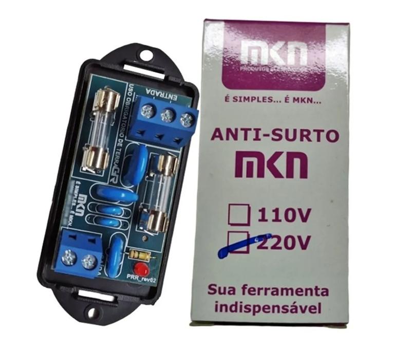 Protetor De Rede Anti Surto 220v Para Portão Automático Mkn 2960 - DPS ...