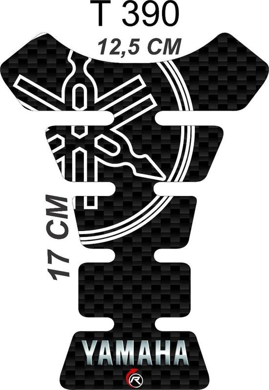 Protetor De Tanque Adesivo Tankpad Yamaha Ybr Preto - Resitank ...