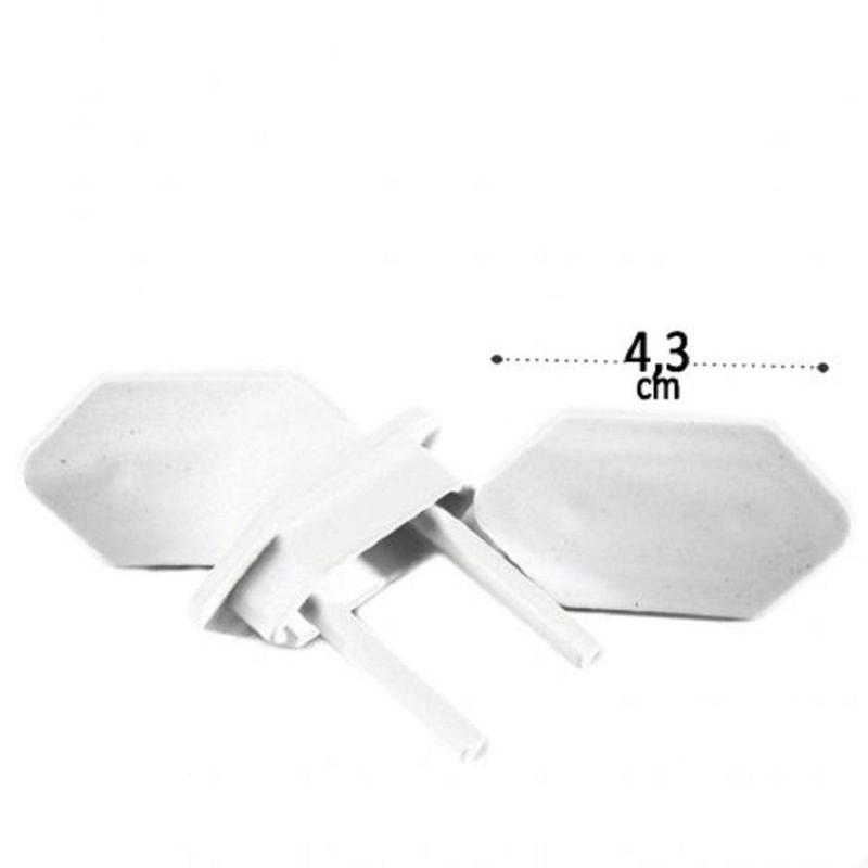 Protetor de Tomada NOVA com 12 Peças de Plástico - SPLAND - Protetor de ...