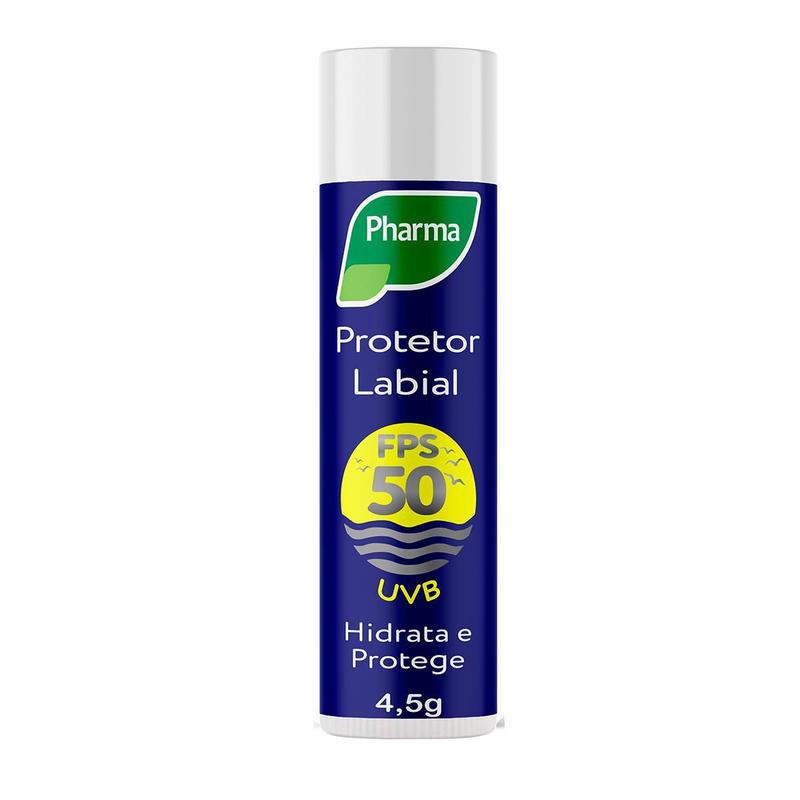Protetor Labial Fps 50 Pharmatura Hidrata E Protege - Protetor Labial ...