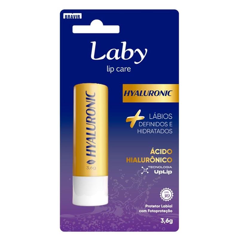 Protetor Labial Laby FPS30 Hyaluronic 3,6g - Protetor Labial - Magazine ...