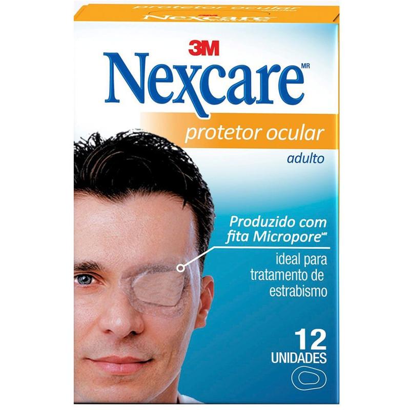 Protetor Ocular Adulto Nexcare 12 unidades - Protetor Ocular - Magazine ...