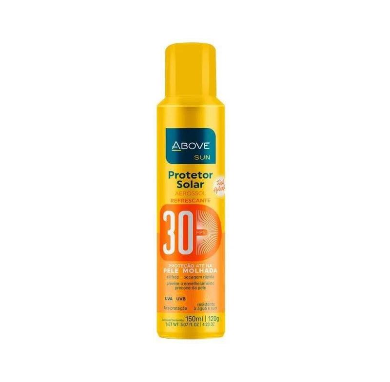 Protetor Solar Above Sun Fator 30 Spray - Protetor Solar Facial ...