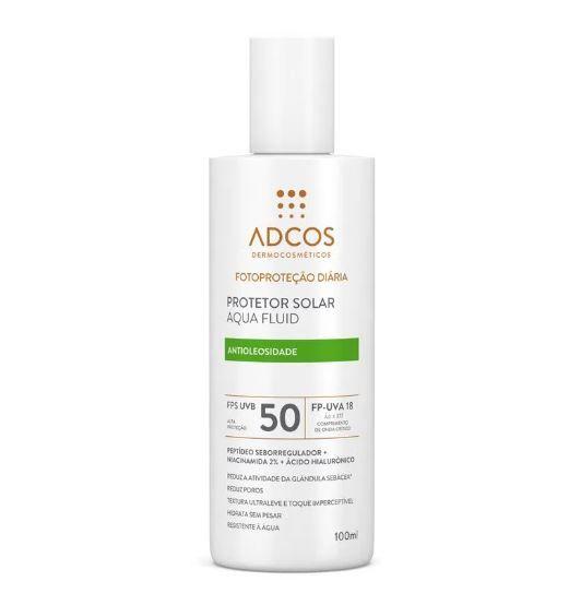 Protetor Solar Aqua Fluid Adcos FPS 50 Incolor 100ml - Protetor Solar ...