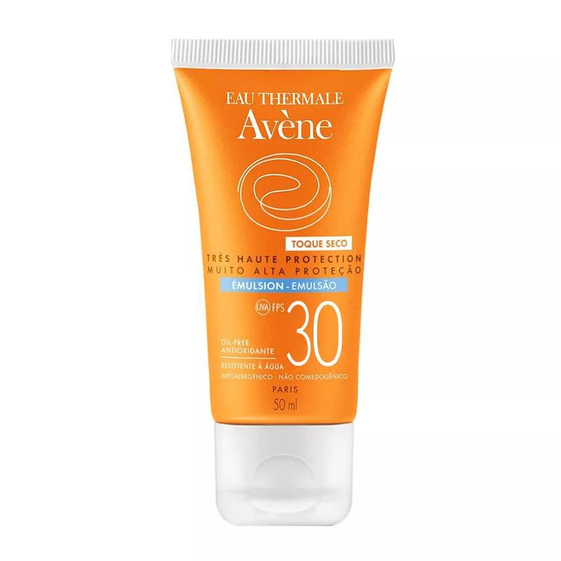 Protetor Solar Avène FPS 30 Emulsão Toque Seco com 50ml - Avene ...