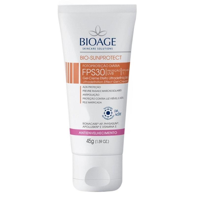 Protetor Solar Bio-Sun Protect Gel Creme Fps30 Bioage 45g - Protetor ...