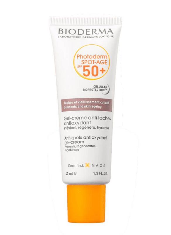 Protetor Solar Bioderma Photoderm Spot-Age Anti-idade FPS 50+ 40ml ...