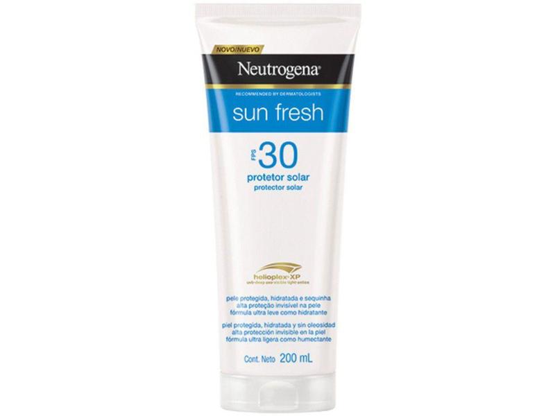 Protetor Solar Corporal Neutrogena FPS30 - Sun Fresh 200ml - Protetor ...