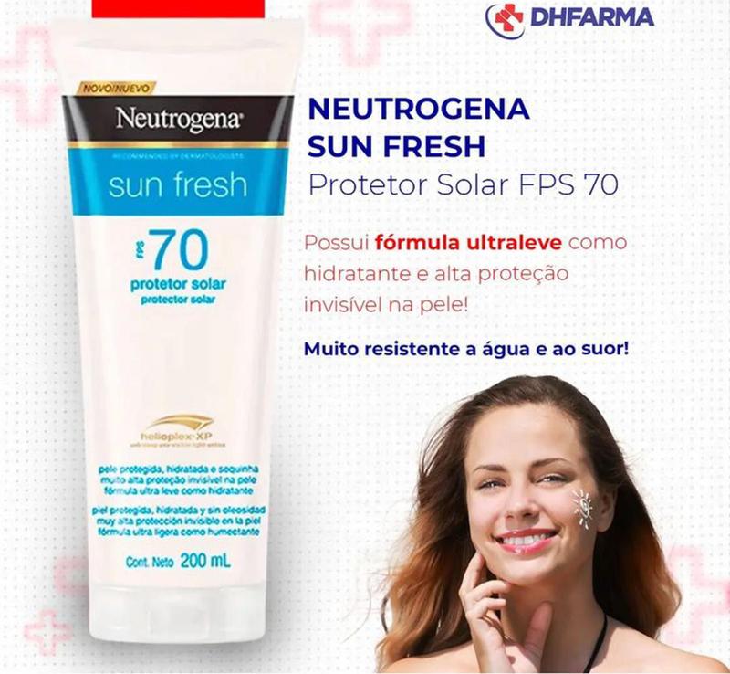 Protetor solar facial - Neutrogena - Protetor Solar Facial - Magazine Luiza
