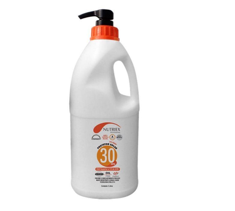 Protetor solar fps-30 1/3 uva 2lts - nutriex - Protetor Solar ...